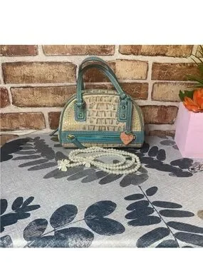Dooney & Bourke | Bags | Dooney Bourke Crocembossed Leather Mini ...
